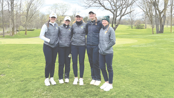 Top half dozen: Northern Michigan University women golfers, Maya Hunter ...